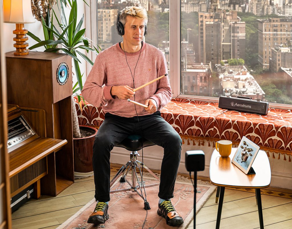 Air Drums Pioneers Aerodrums Launch Second Model Of Their Instrument ...